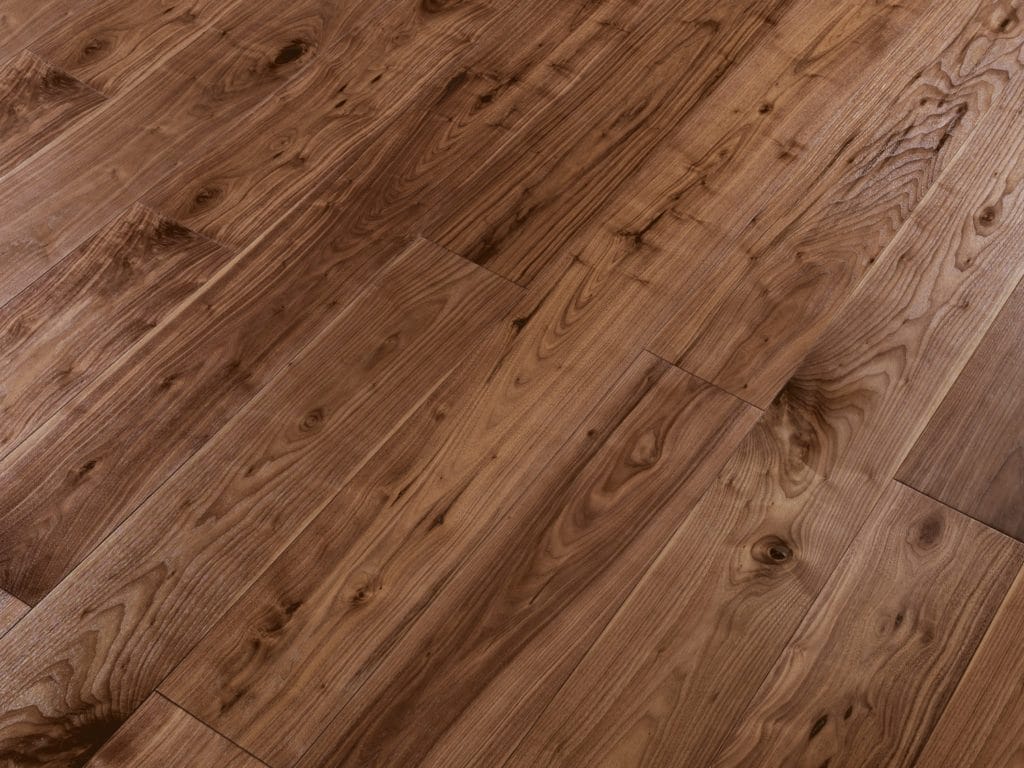 American Walnut Mansion Weave Parquet Flooring | Urbane Living