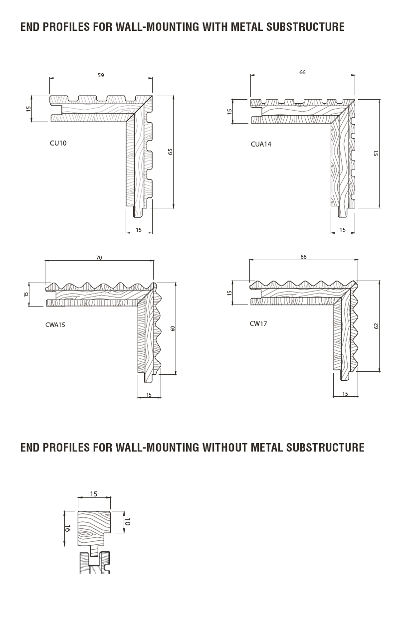 Fluted Wall Panelling Oak Caledonian | Urbane Living